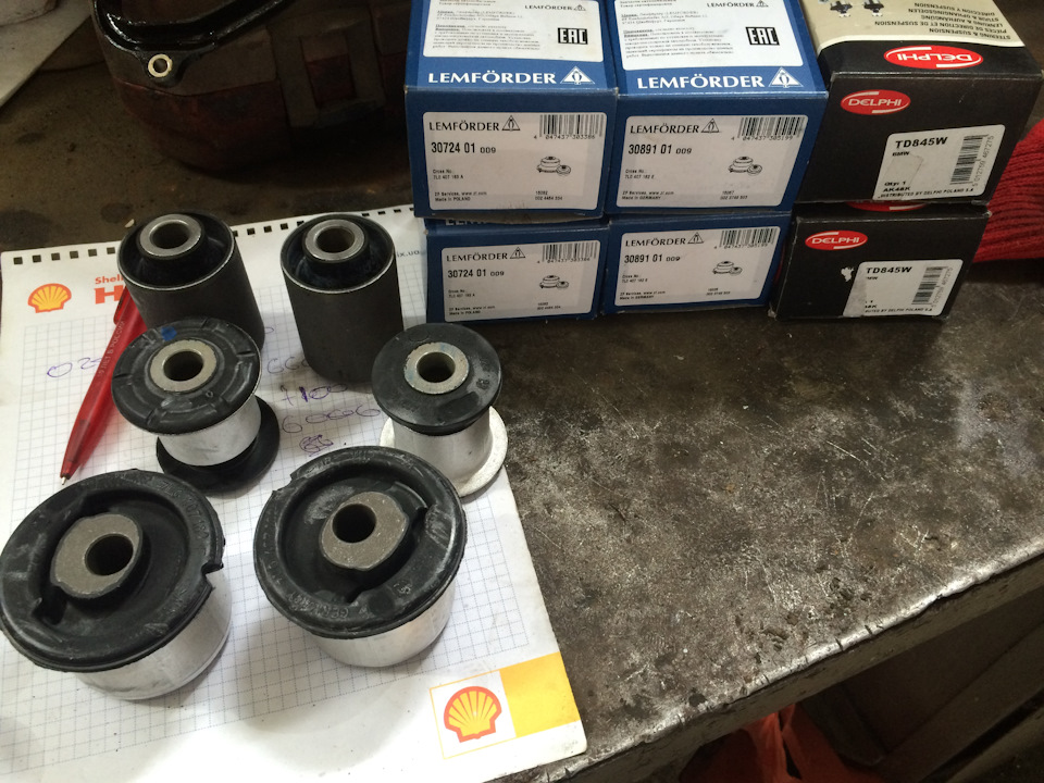 3089101 Сайлентблок рычага подвески LEMFORDER | Запчасти на DRIVE2