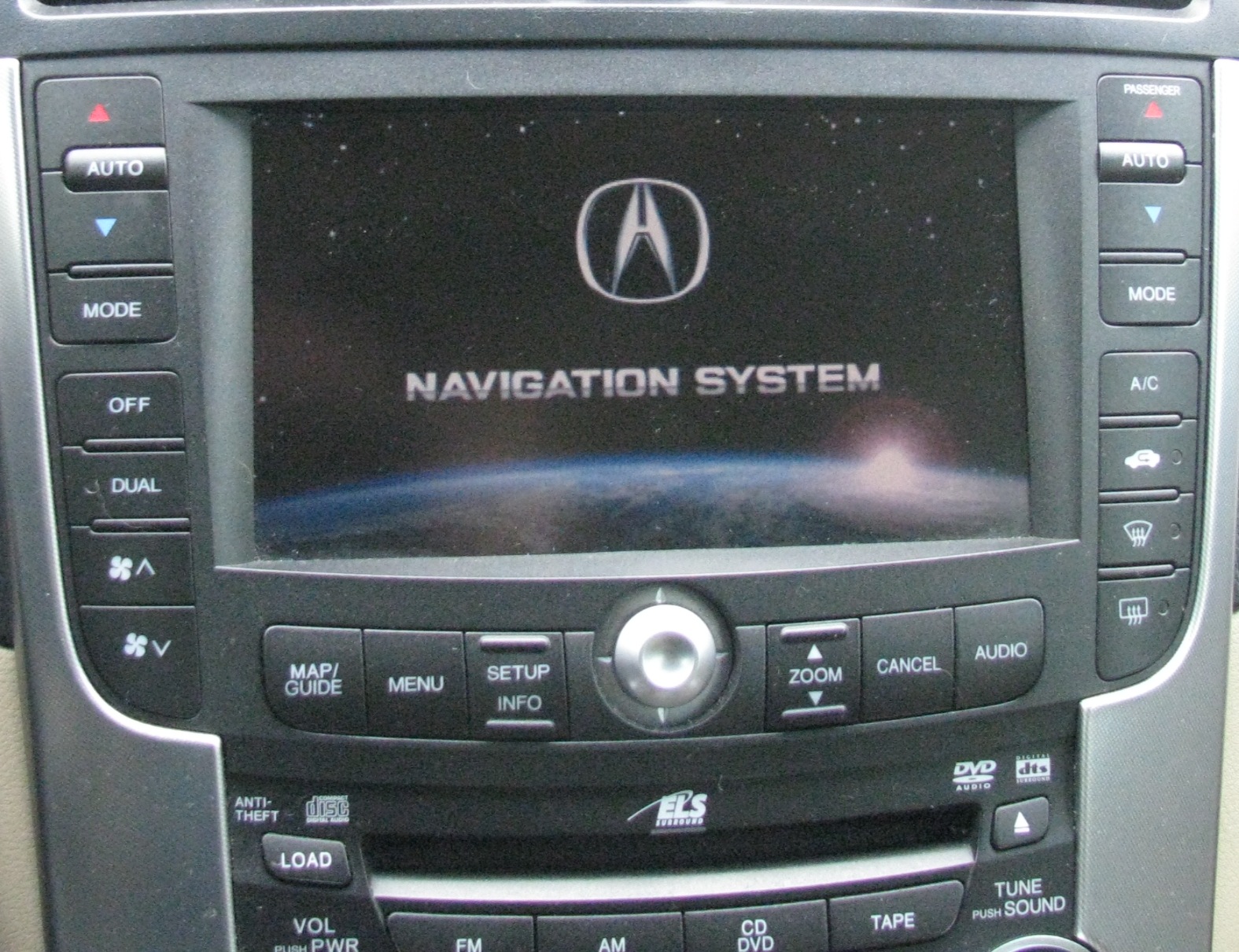 Acura TL штатная Navigation — Acura TL (3G), 3,2 л, 2004 года ...