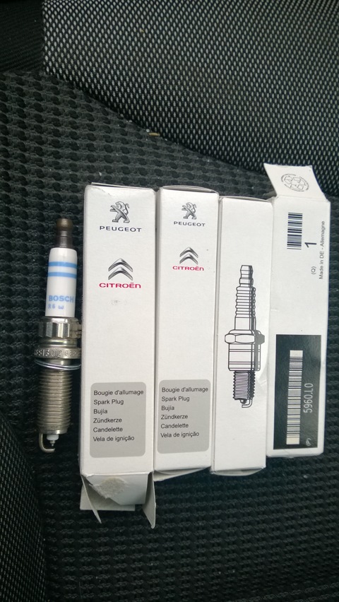 5960L0 Свеча ZQR8SI302 PSA 1.6 16V 07-> Peugeot Citroen | Запчасти на ...