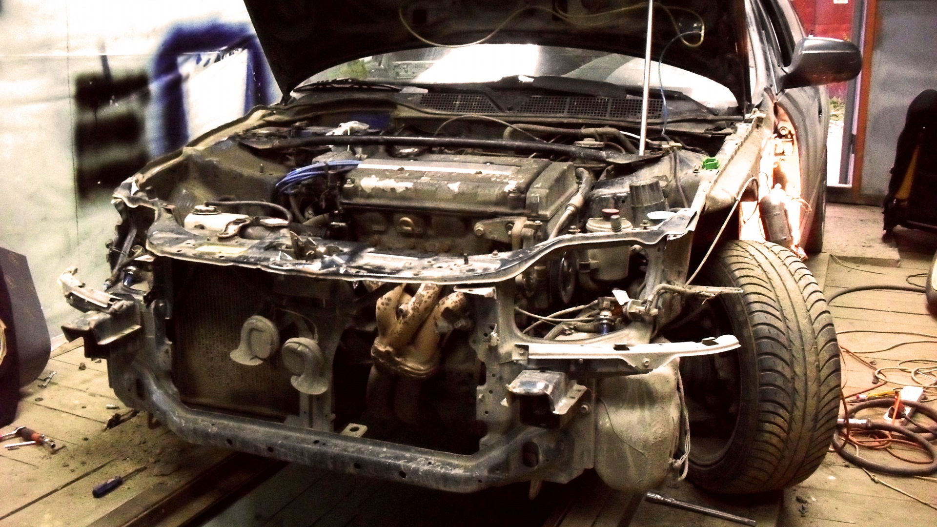 Honda Civic Hatchback (6G) 1.8 бензиновый 1998 | B18C4 на DRIVE2