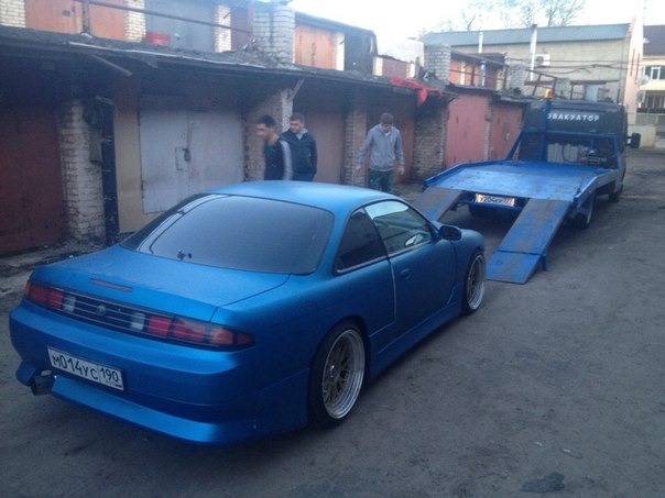 Поехали ремонтироваться. — Nissan Silvia (S14), 2 л, 1998 года | визит ...