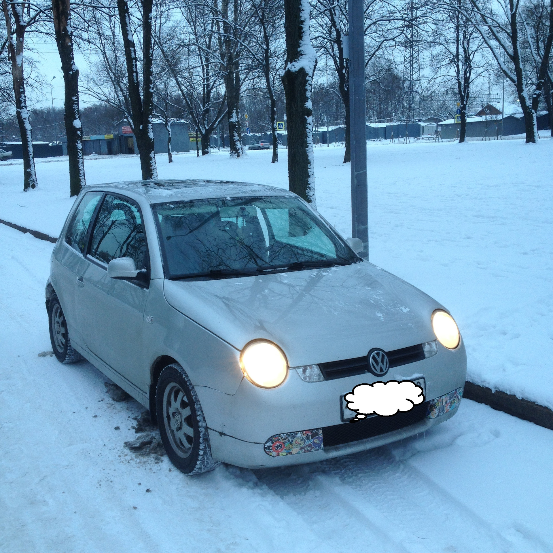 Sticker Bombing — Volkswagen Lupo, 1,4 л, 2001 года | стайлинг | DRIVE2