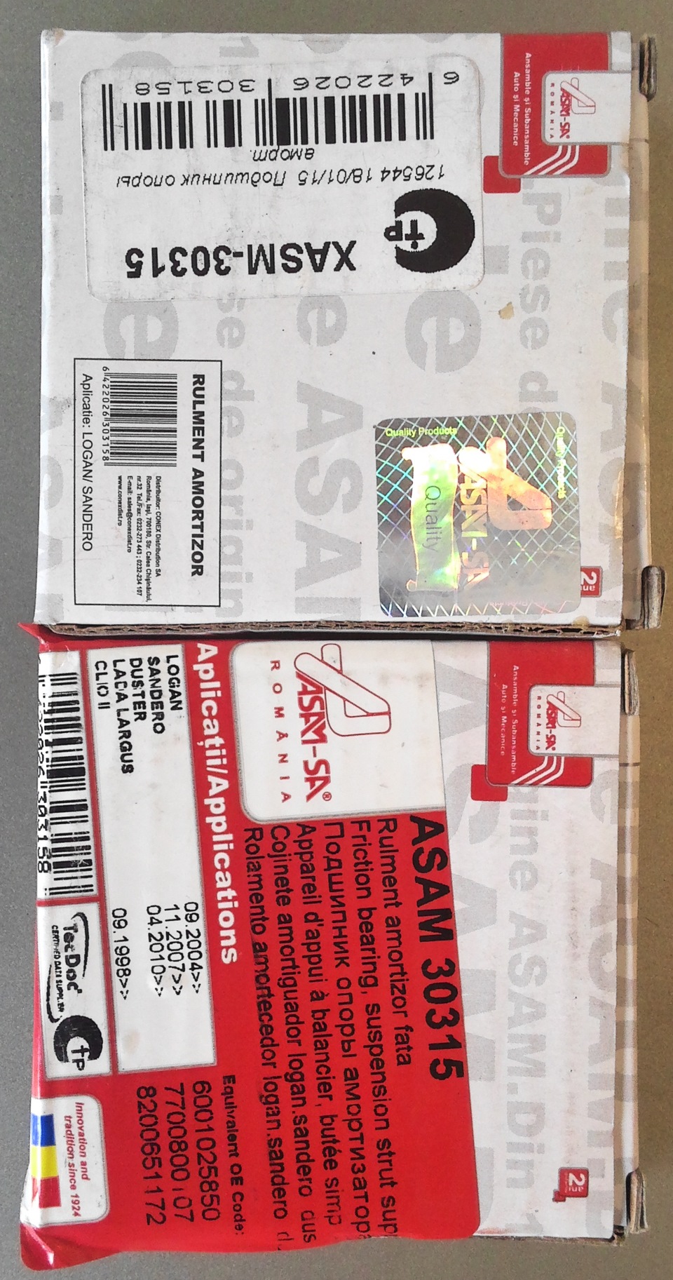 6001025850 Подшипник опоры переднего амортизатора RENAULT | Запчасти на ...