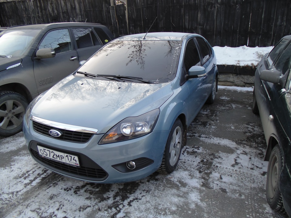 Тонировка — Ford Focus Hatchback II, 1,8 л, 2010 года | стайлинг | DRIVE2