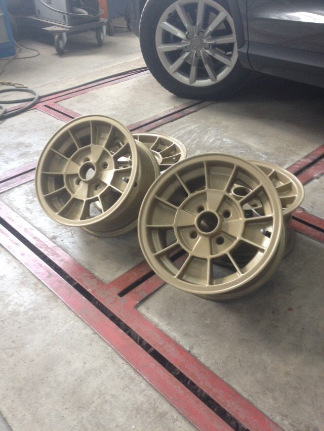 Ronal Kleeblatt. — Volkswagen Golf Mk1 GTI, 1,6 л, 1981 года | колёсные ...