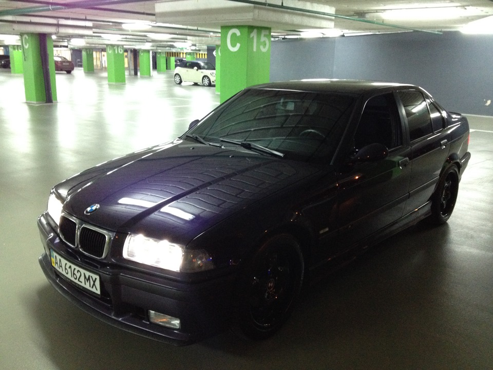 Замена лобового стекла, чиповка мозгов — BMW 3 series (E36), 2,8 л ...