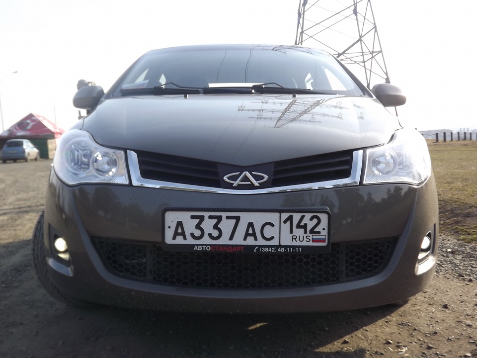 Поставил диоды в габариты — Chery A13, 1,5 л, 2011 года | аксессуары | DRIVE2