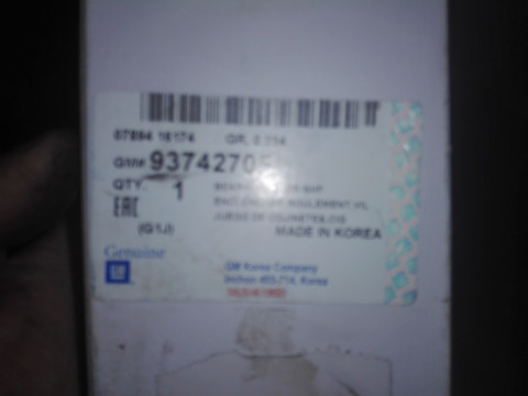 93742701 Комплект поршневых колец GM | Запчасти на DRIVE2