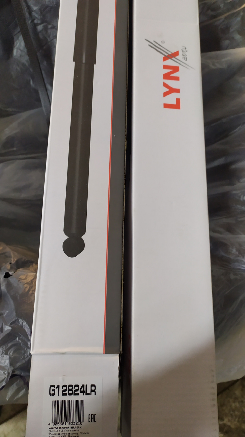 G12824LR Амортизатор задний LYNXauto | Запчасти на DRIVE2