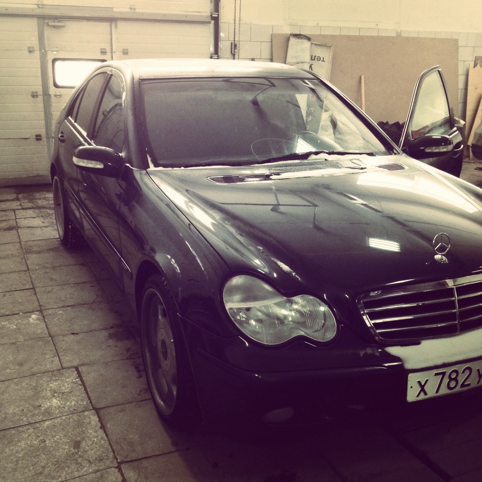 Elegance style 2 — Mercedes-Benz C-Class (W203), 2 л, 2001 года ...