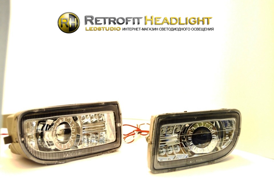 Биксеноновые противотуманные фары TOYOTA LANDCRUISER 100 (98-) — Ledstudio на DRIVE2