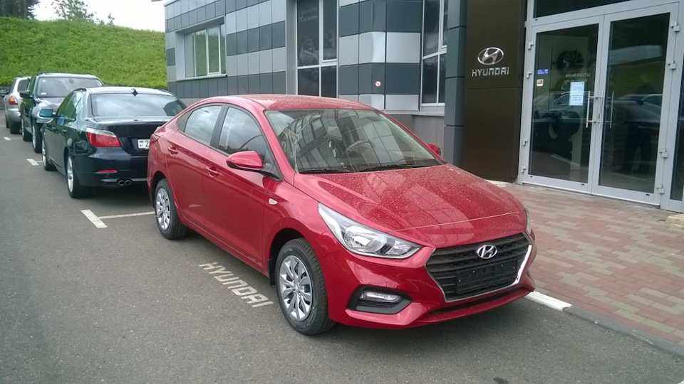 Замена тормозных дисков — Hyundai Solaris (2G), 1,4 л, 2017 года ...