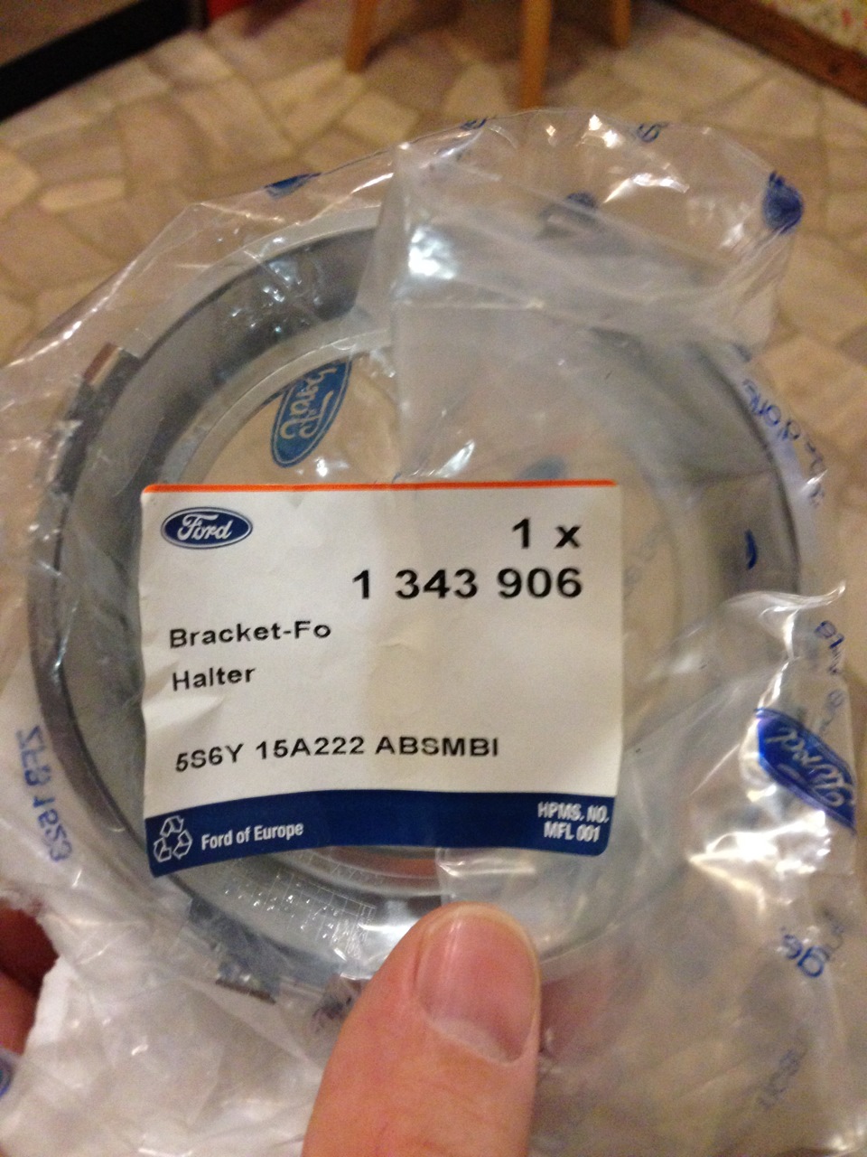 Накладки на ПТФ — Ford Fiesta (Mk V), 1,6 л, 2008 года | просто так ...