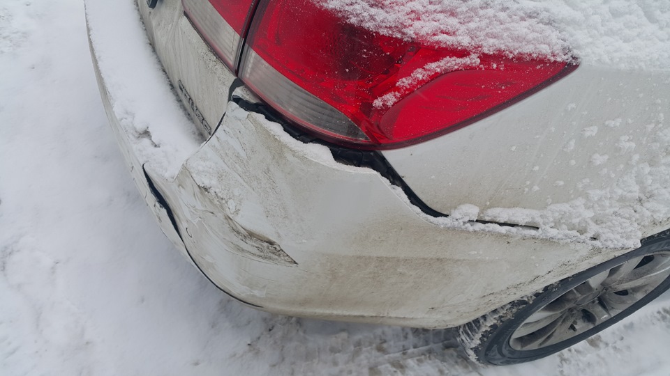 Прилетело в зад — Chevrolet Cruze Station Wagon, 1,8 л, 2014 года | ДТП ...