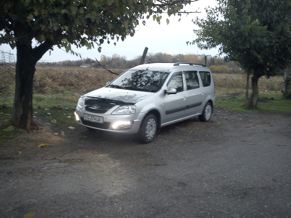 ДХО Приобрёл теперь установка следует — Lada Ларгус, 1,6 л, 2014 года ...