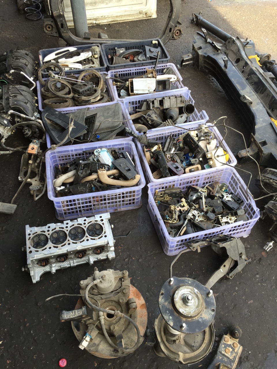 Часть 1. Новые передние тормозные диски GM#96549782, комплект ...