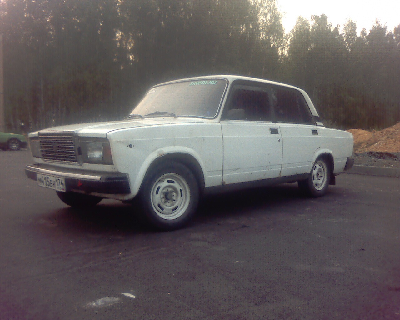 клиренс — Lada 2107, 1,5 л, 1992 года | колёсные диски | DRIVE2