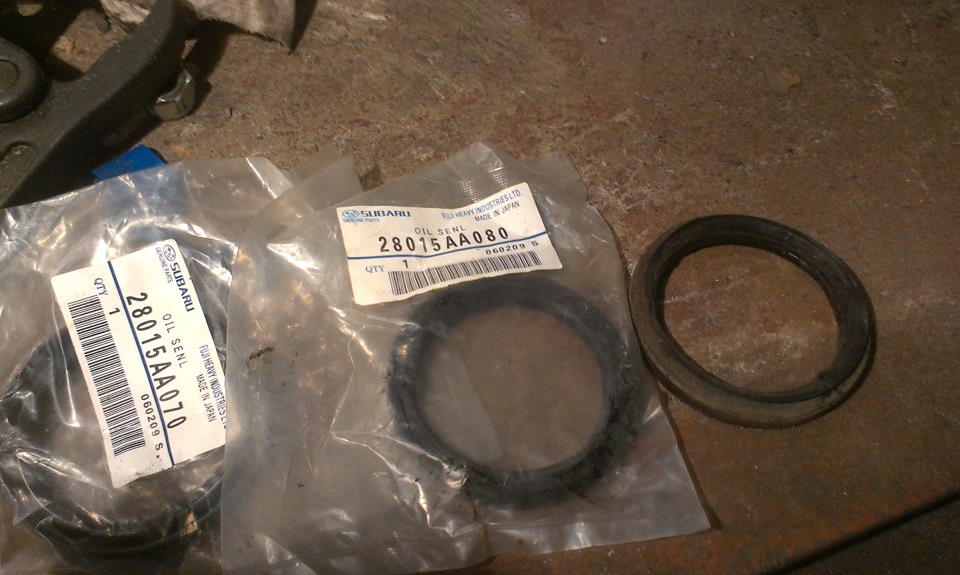 Установка приводов. — Subaru Outback (BH), 2,5 л, 2001 года | своими ...