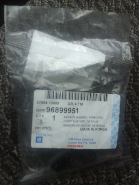 96899951 Датчик положения колеса GM | Запчасти на DRIVE2
