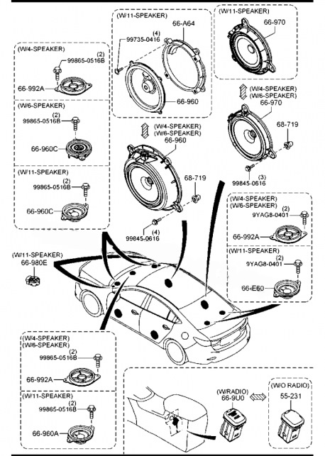 АвтоЗвук — Mazda 6 (3G) GJ, 0,5 л, 2013 года | автозвук | DRIVE2