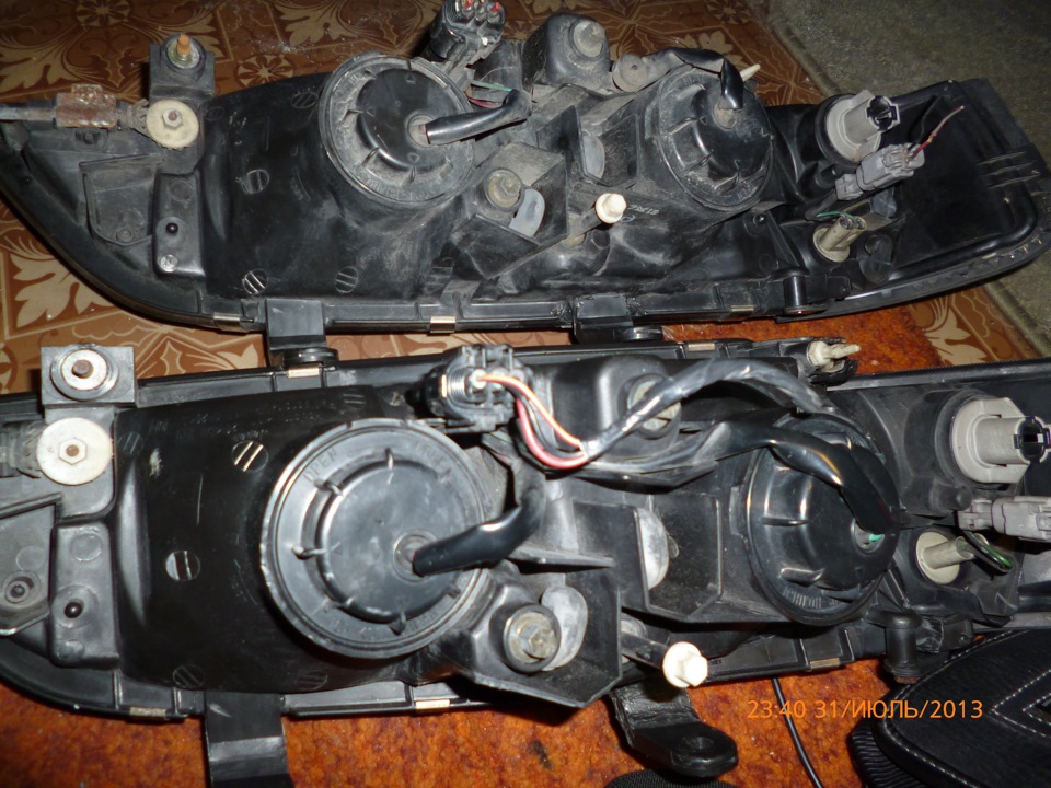 фары хрусталь япония ниссан примера п11 — Nissan Primera (P11), 2 л ...