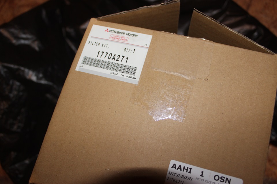 Оригинальный топливный фильтр — Mitsubishi Lancer Ralliart, 2 л, 2008 ...
