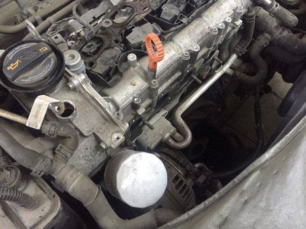 Ремкомплект турбины + ТО — Volkswagen Golf Mk6, 1,4 л, 2009 года ...