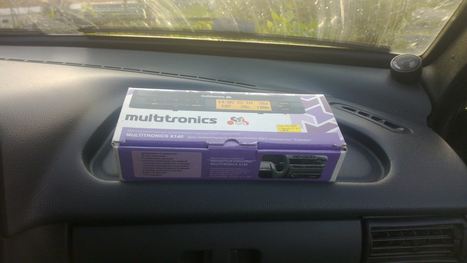 Бортовик Multitronics X-140 — Lada 2114, 1,6 л, 2012 года | аксессуары | DRIVE2