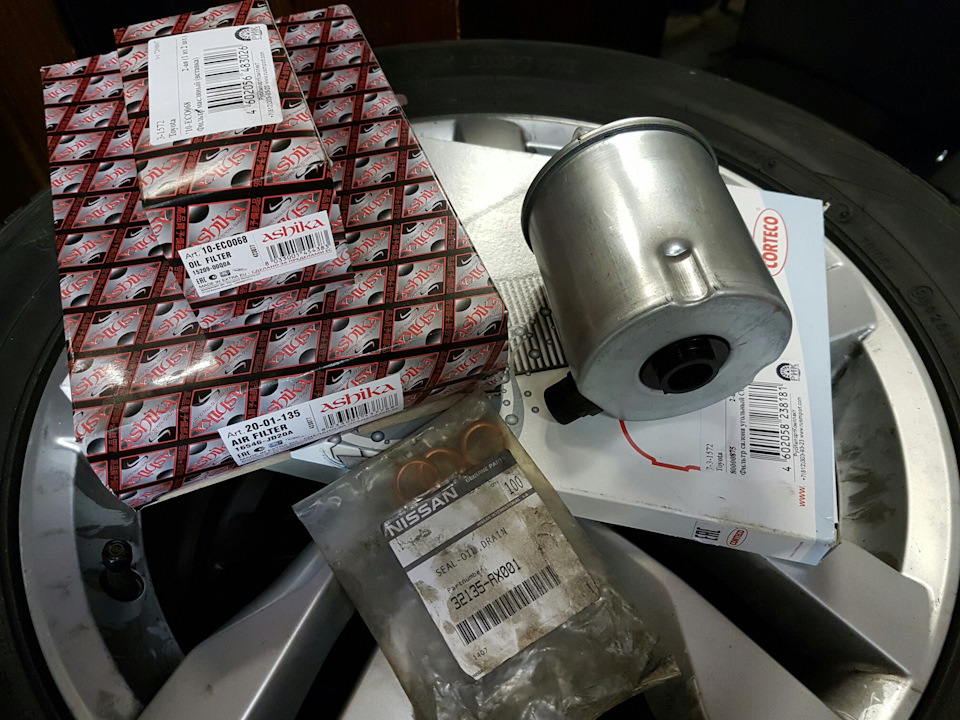 Прследний штрих в подготовке к отпуску ТО — Nissan X-Trail II (t31), 2 ...