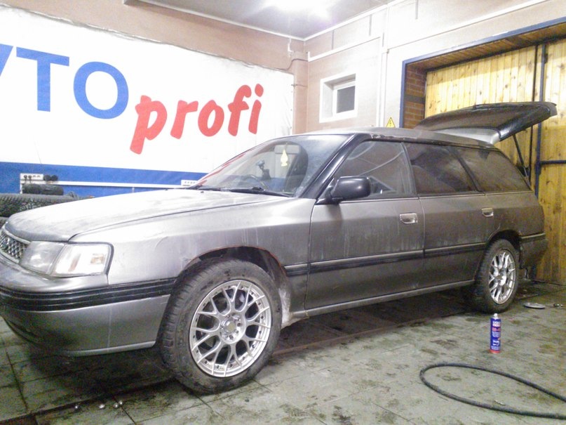 хорошому коню хорошую подкову! — Subaru Legacy (BC/BJ/BF), 1,8 л, 1990 ...