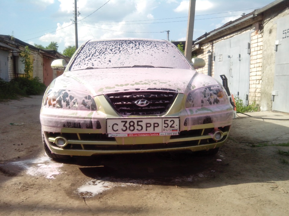 Чистая машина и едет лучше — Hyundai Elantra (3G), 1,8 л, 2006 года ...