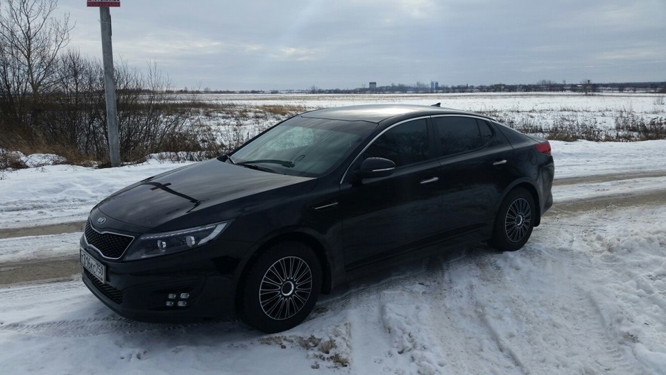 Смена резины — KIA Optima (3G), 2,4 л, 2015 года | шины | DRIVE2