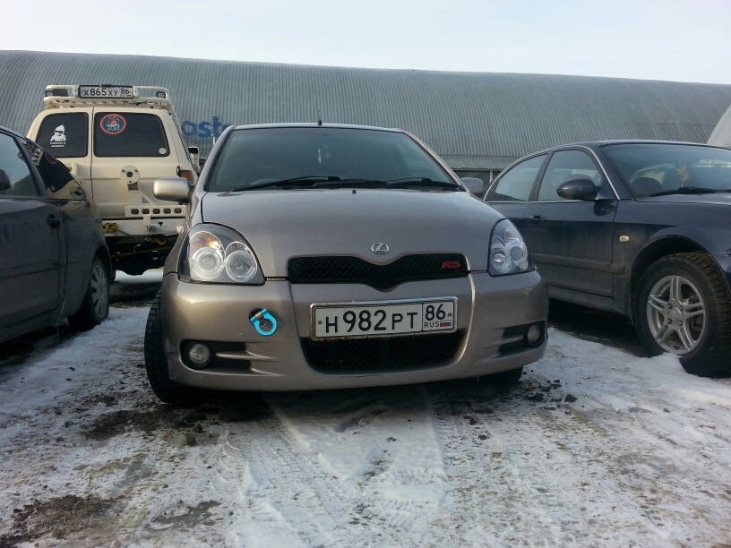 Установка сонариков + задней оптики ))) — Toyota Vitz (10), 1,5 л, 2002 ...