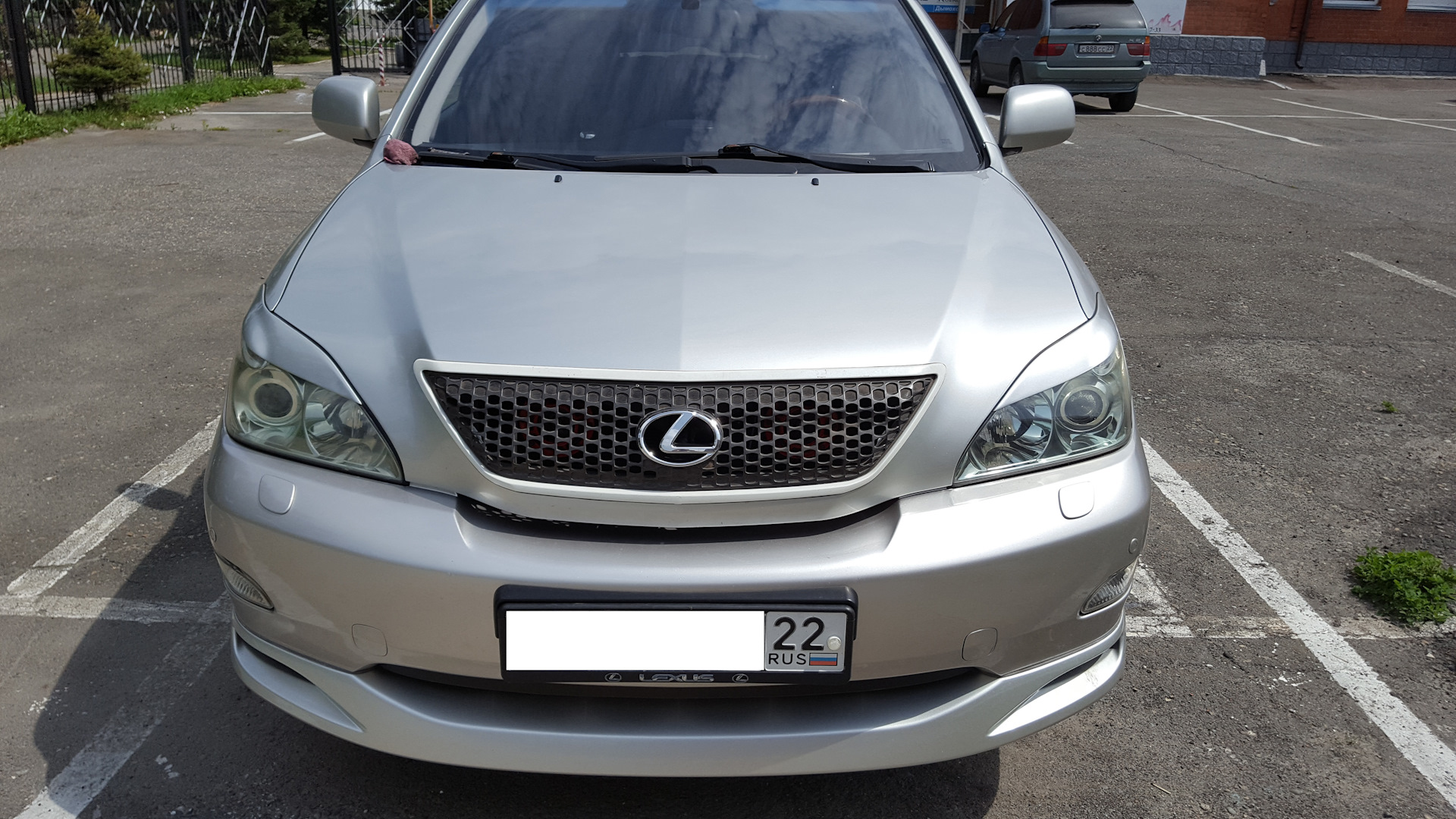 Решетка радиатора Sport — Lexus RX (2G), 3 л, 2005 года | тюнинг | DRIVE2