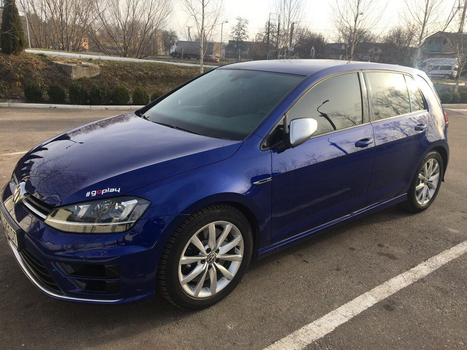 Затонировались — Volkswagen Golf R Mk7, 2 л, 2015 года | стайлинг | DRIVE2