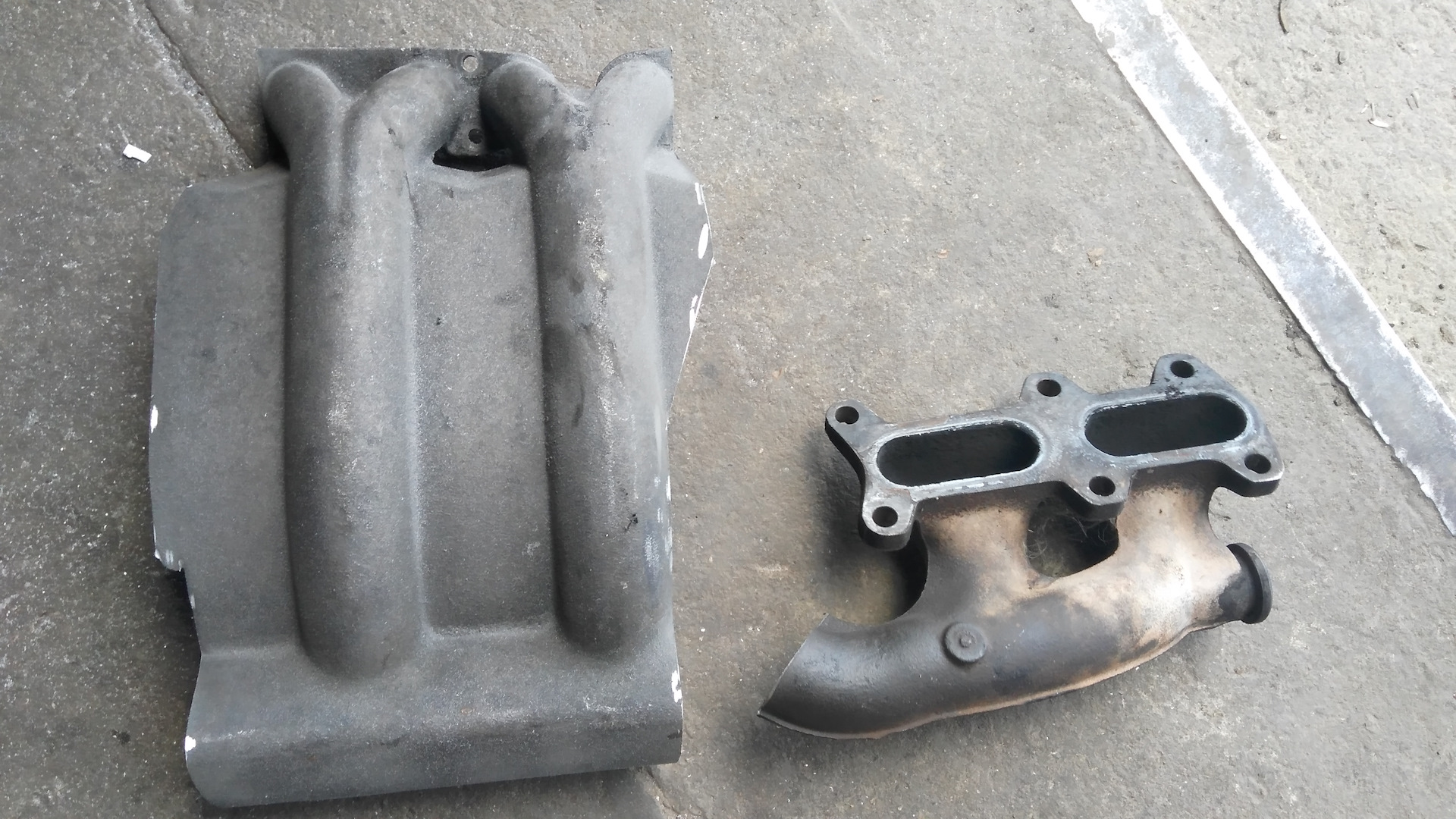 [Engine] Genuine om604.963 Изготавливаем коллектора — Mercedes-Benz E ...