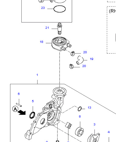 Нужна прокладка. — KIA Sportage (2G), 2 л, 2005 года | поломка | DRIVE2