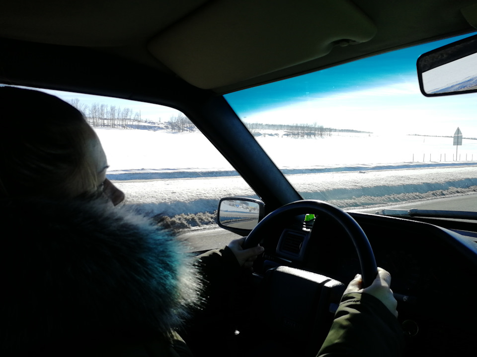 Сгоняли за яблоками и соками на Корочанские сады — Volvo 740, 2,3 л ...