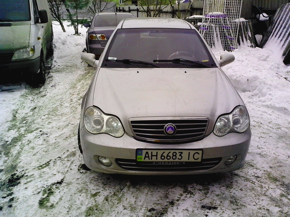 Оранжевые габариты + Лампочки H1 и H3 — Geely CK, 1,5 л, 2011 года ...