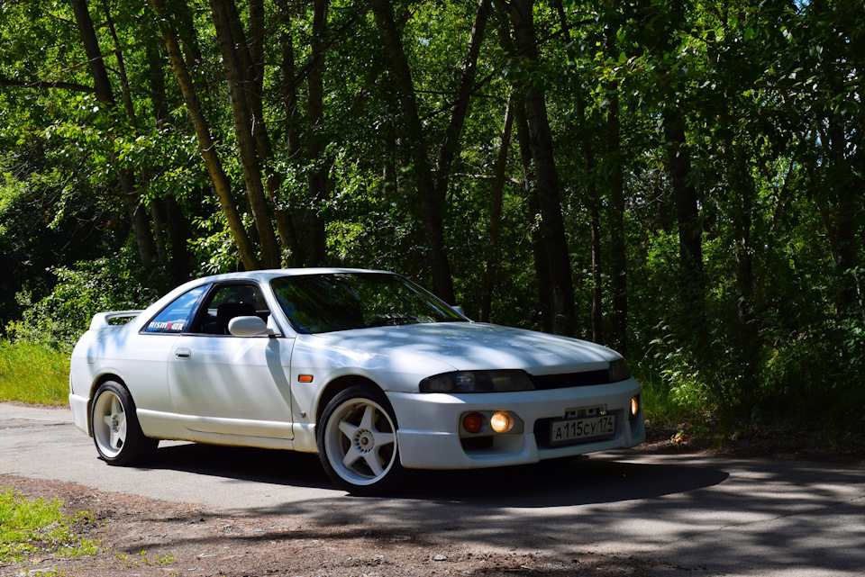 Небольшой фотосет)) — Nissan Skyline (R33 Series 2), 2 л, 1997 года ...