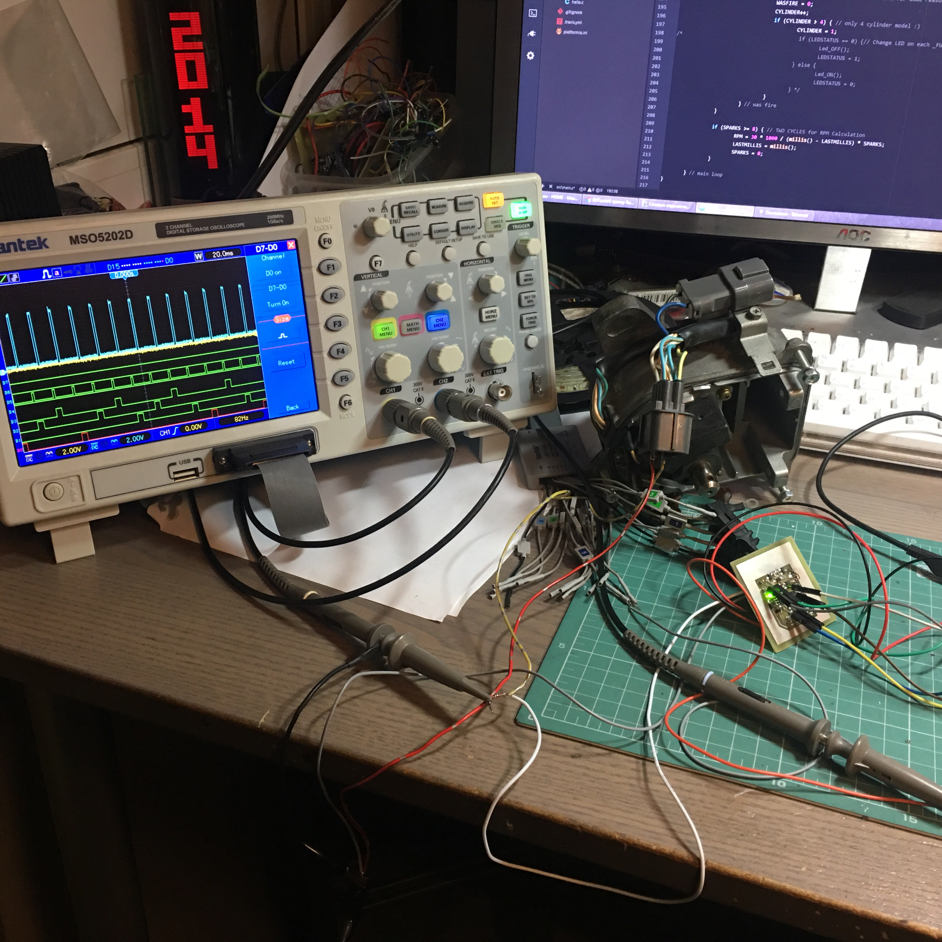 Безтрамблерное зажигание (CoilOnPlug) #9 — я её заборол — Honda Prelude ...