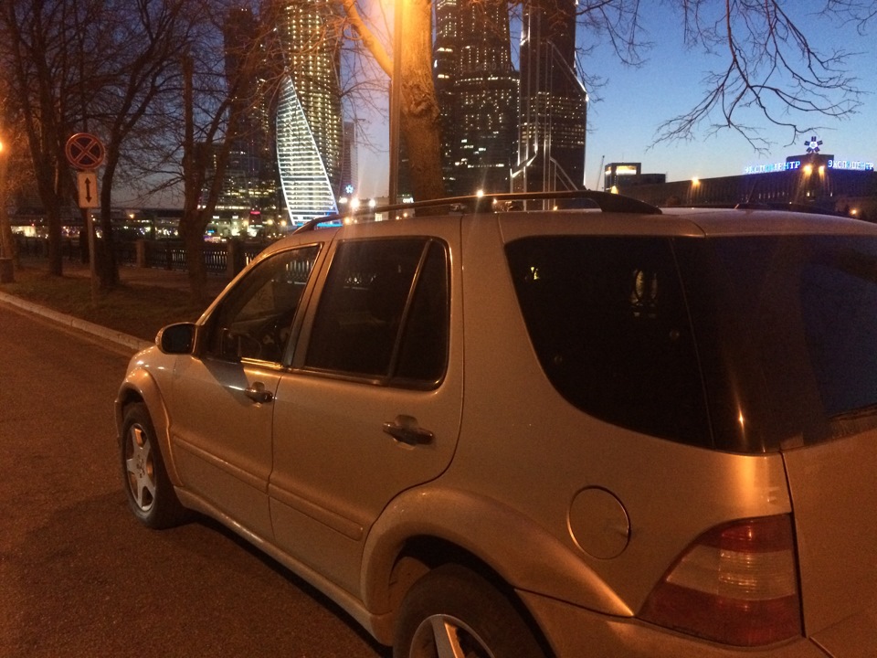 Ну вот и наступило лето… — Mercedes-Benz ML 55 AMG (W163), 5,5 л, 2002 ...