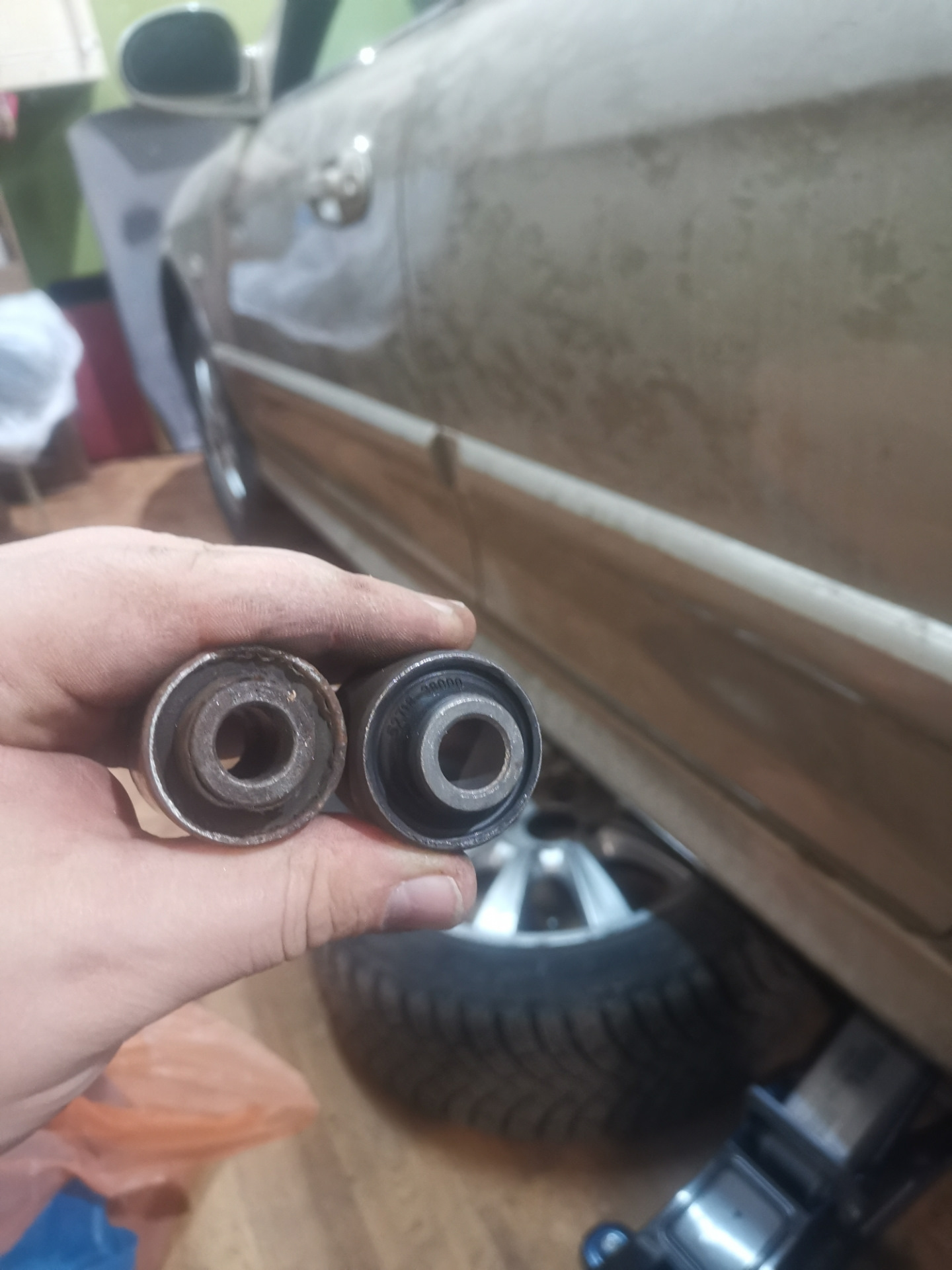 Замена сайленблоков задней цапфы соната тагаз — Hyundai Sonata IV (EF ...