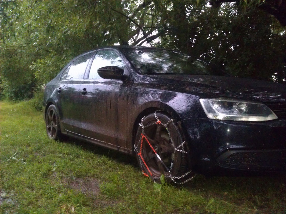 [ 35 ] Jetta off road. "RUD- compact GRIP" — Volkswagen Jetta VI, 1,4 л ...