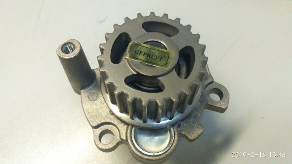 8) Комплект ГРМ INA 530044510 и помпа Hepu P587 — Audi A6 (C6), 2 л ...