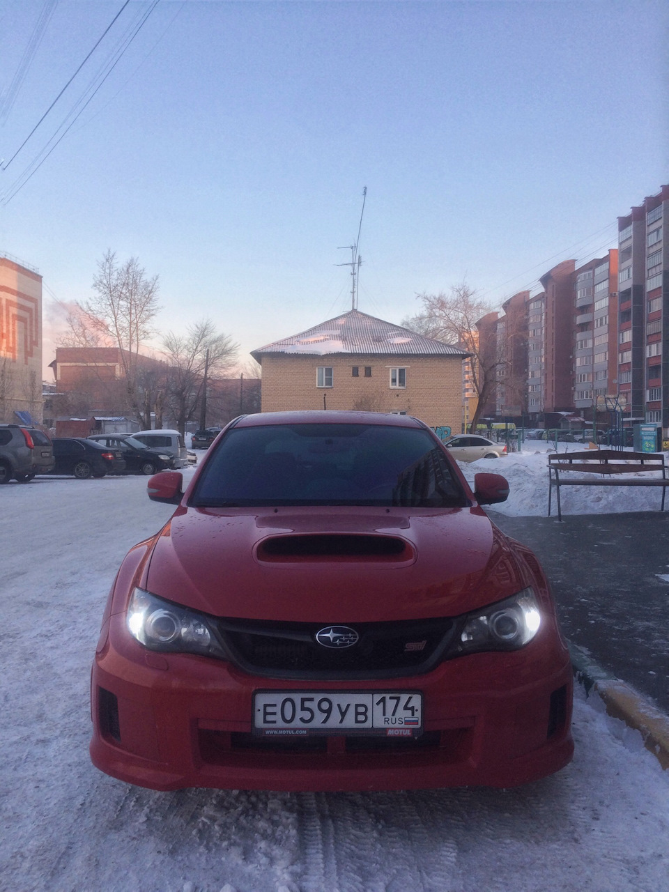 Тонировка, за которую не трогает ГАИ — Subaru Impreza WRX STI (GV/GR ...