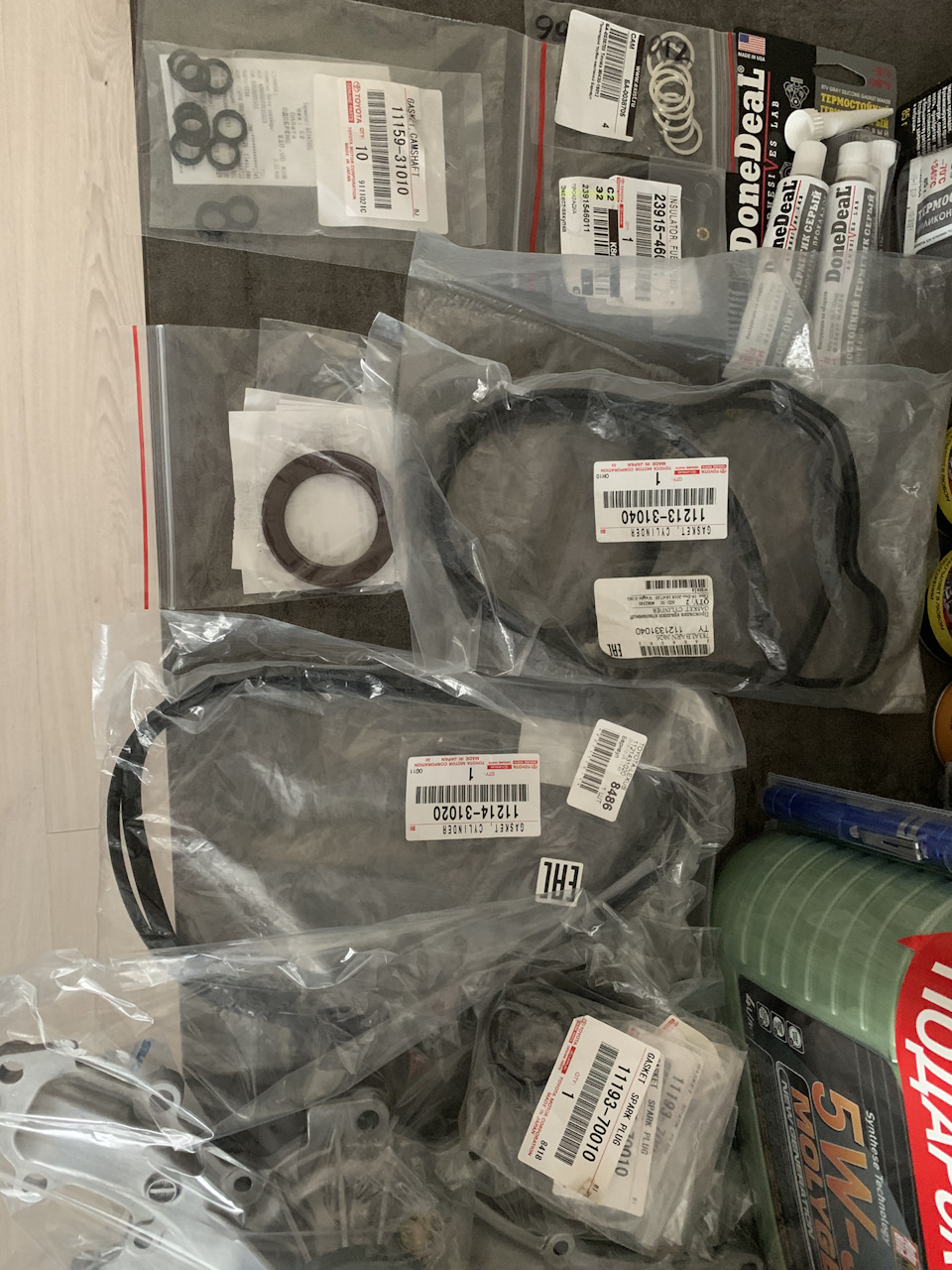 1121331040 Прокладка клапанной крышки TOYOTA LEXUS | Запчасти на DRIVE2