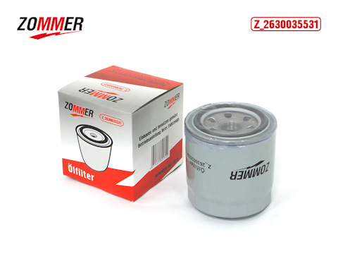 Z2630035531 Фильтр масляный Hyundai, KIA Z_2630035531 Zommer | Запчасти ...