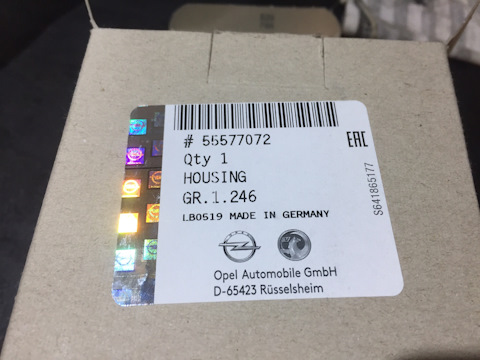 55577072 Термостат, охлаждающая жидкость GM | Запчасти на DRIVE2