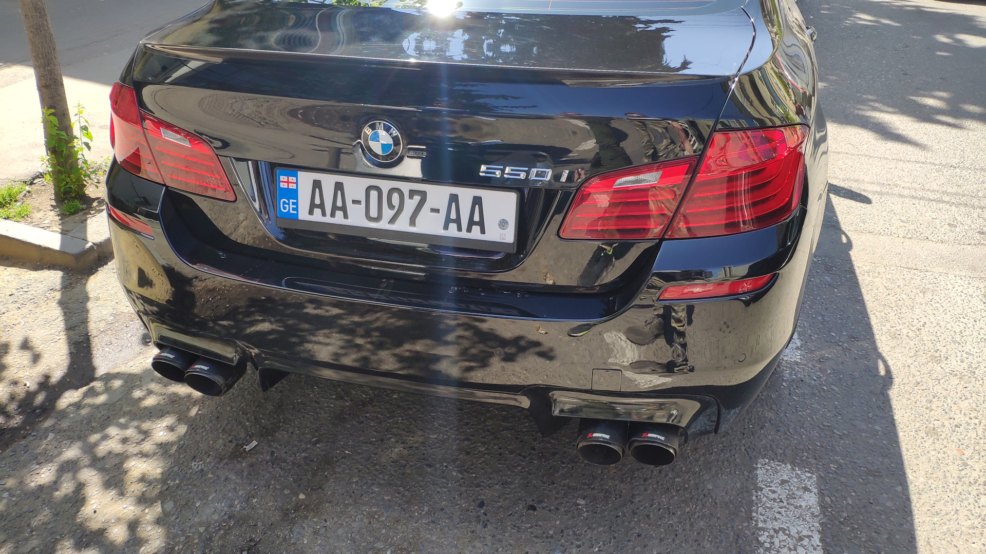 BMW JB4 550i N63TU Catless DP + M5 Exhaust. — BMW 5 series (F10), 4,4 л ...